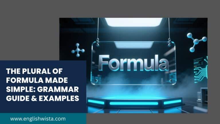 The Plural of Formula Made Simple: Grammar Guide & Examples - English Wista