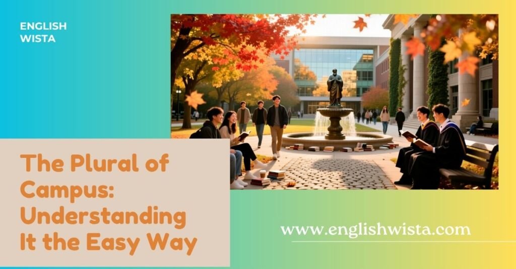 The Plural of Campus: Understanding It the Easy Way - English Wista