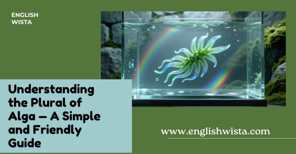 Understanding the Plural of Alga — A Simple and Friendly Guide ...
