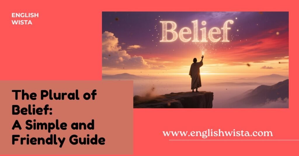 The Plural of Belief: A Simple and Friendly Guide - English Wista