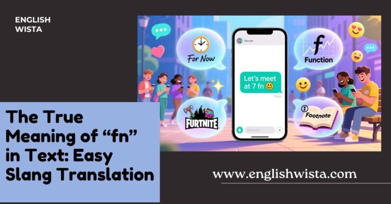 The True Meaning of “fn” in Text: Easy Slang Translation - English Wista
